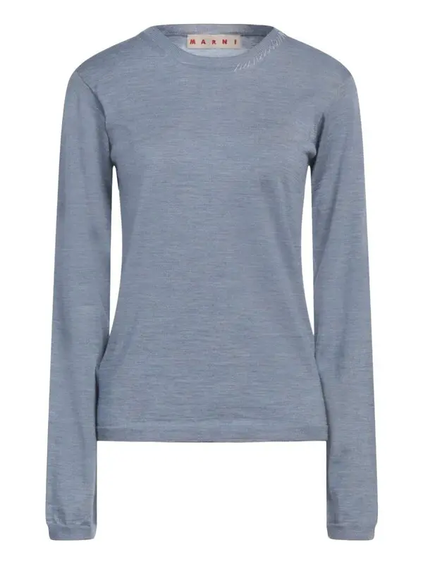 Marni Solid Color Jumpers - Blue