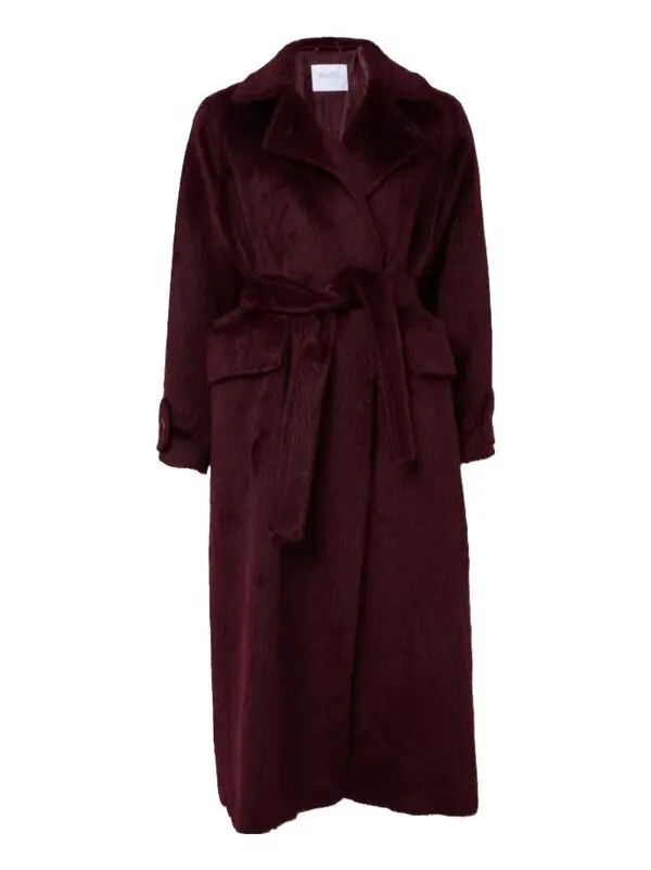 Max Mara Albata Long Coat - Brown