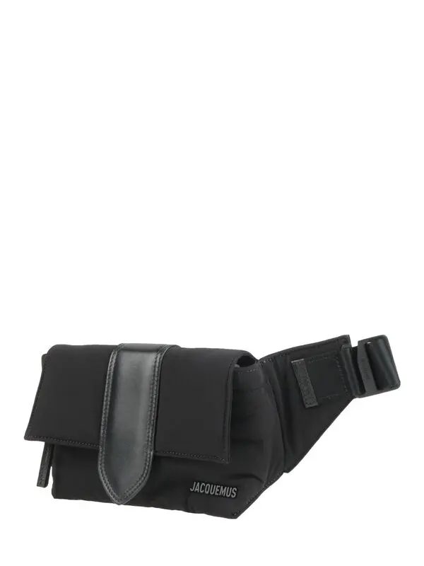 Jacquemus Minimal Solid Large Leather Bag - Black