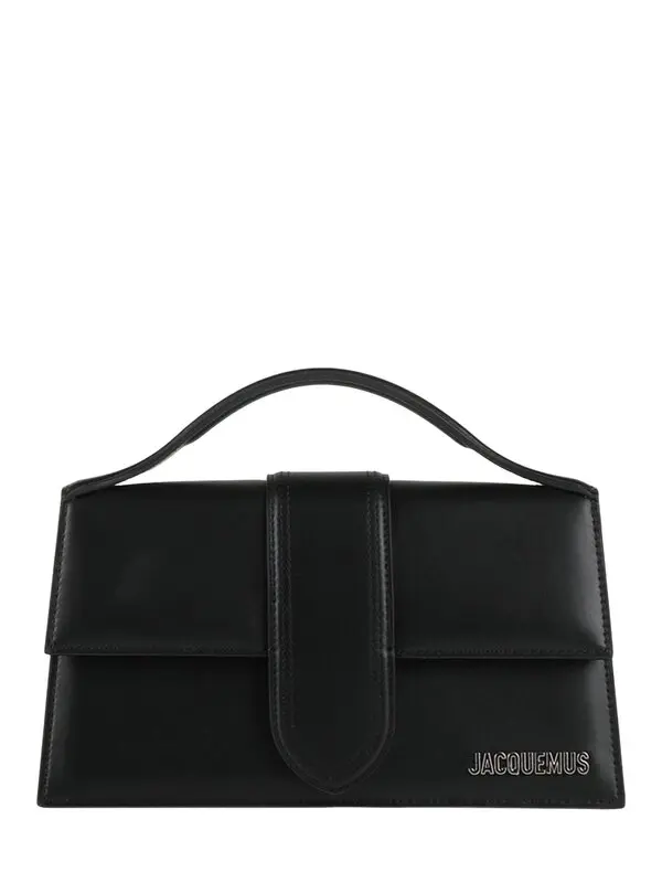 Jacquemus Medium Flap Bag - Black