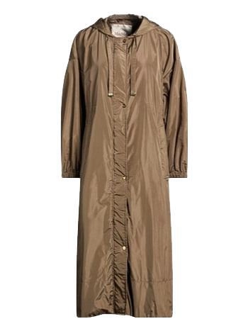 Max Mara Hooded Long-sleeved Jacket - Green