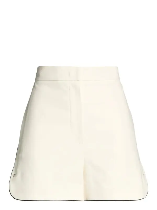 Max Mara Solid Shorts - Camel