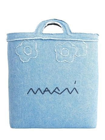 Marni Denim Tote Bag - Blue