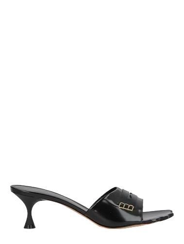 Marni Minimal Round-toe Sandals - Black