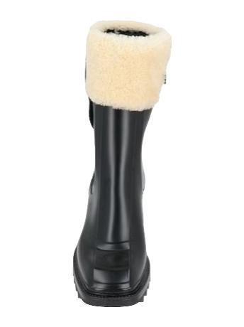 Chloé Two-tone Square-toe Ankle Boots - Black