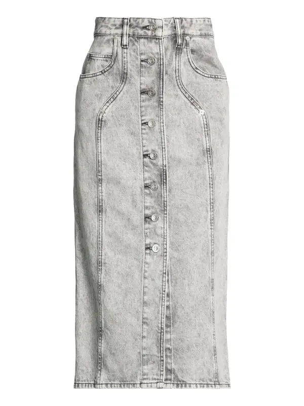 Isabel Marant Étoile Denim Pencil Skirt - No