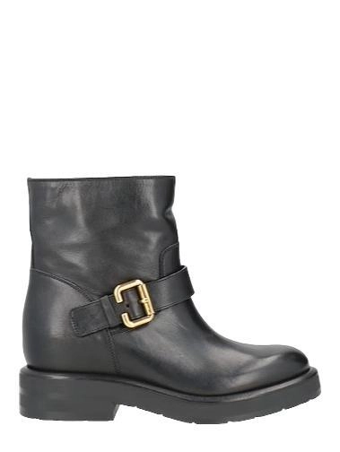Chloé Minimal Riding Ankle Boots - Black