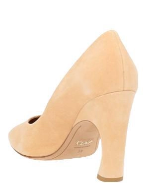Chloé Minimal Pointed Stiletto Heels - Nude