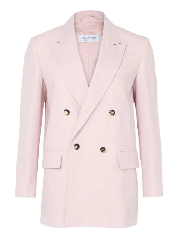 Max Mara Double-breasted Blazer - Pink