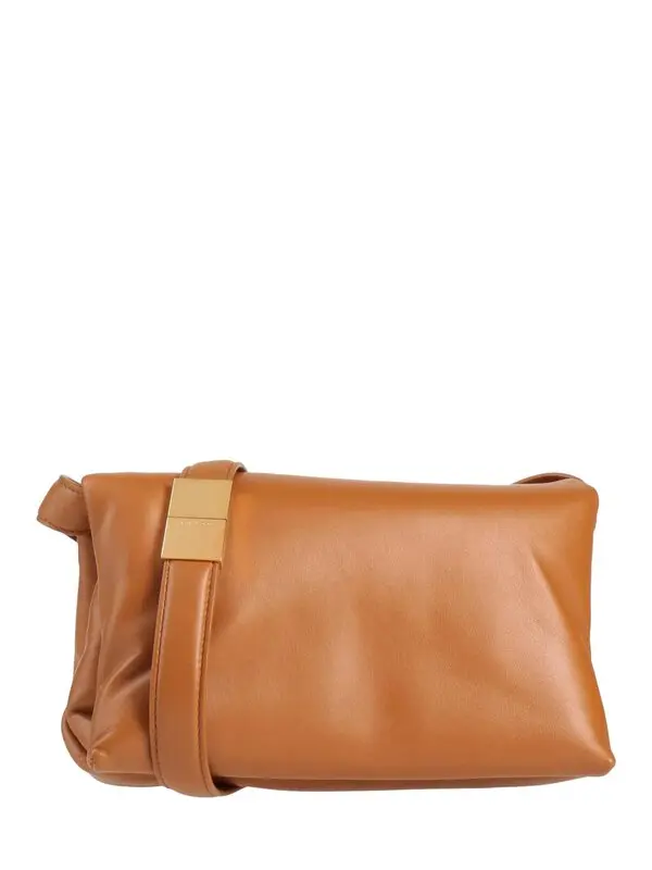 Marni Solid Color Crossbody Bags - Brown