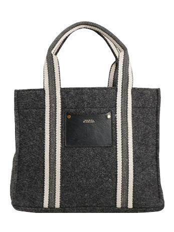 Isabel Marant Étoile Woolen Tote Bag - Black
