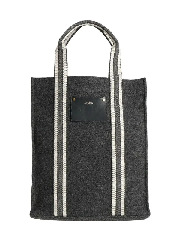 Isabel Marant Étoile Two-tone Large Tote Bag - Black
