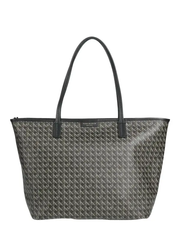 Tory Burch Large Printed Tote Bag - Black
