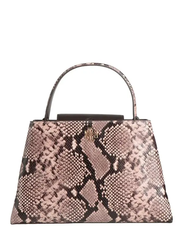 Tory Burch Snake-print Tote Bag - Pink