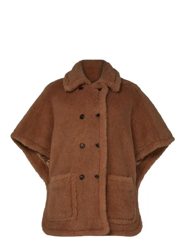 Max Mara Teddy Cape - Brown