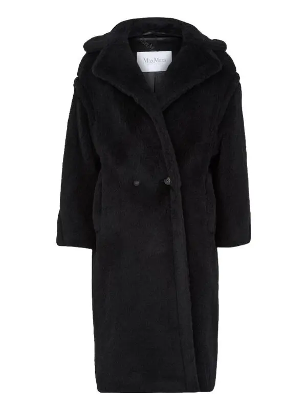 Max Mara Teddy Tedgirl Coat - Black