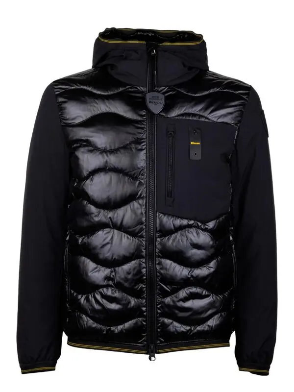 BLAUER. Short Padded Albert Jacket - Black