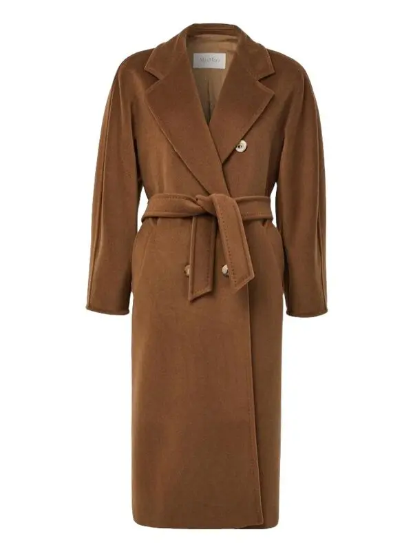 Max Mara Long-sleeved Coat - Brown