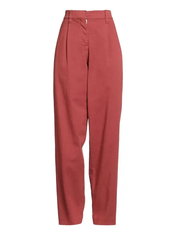Brunello Cucinelli Denim Trousers - Red