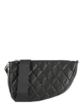 Burberry Quilted Leather Cross Body Bag - Black