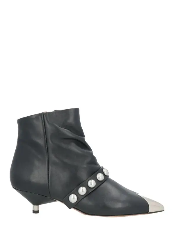 Isabel Marant Étoile Leather Ankle Boots - Black