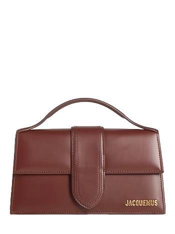 Jacquemus Medium Shiny Leather Shoulder Bag - Red