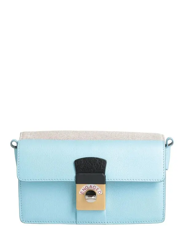 MAISON MARGIELA Two-tone Shoulder Bag - Blue
