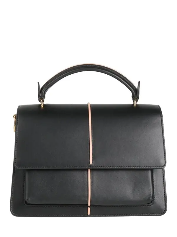 Marni Flap Handbag - Black