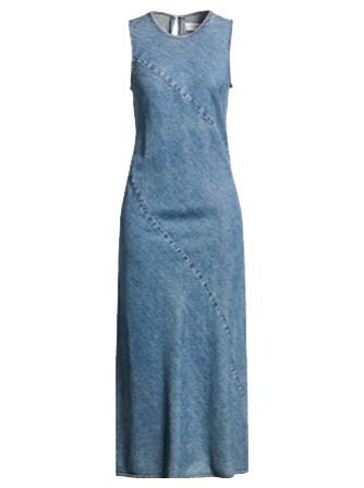 Rag & Bone Sleeveless Denim Dress - Blue