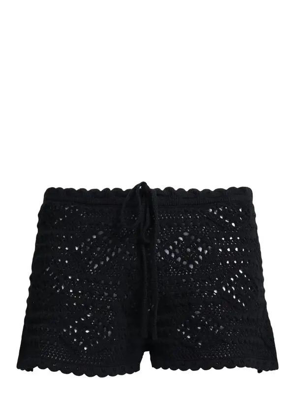 Saint Laurent Drawstring Shorts - Black