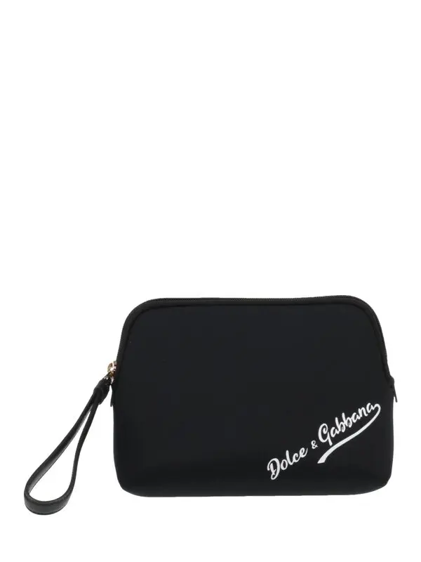 Dolce & Gabbana Minimalist Solid Clutch Bag - Black
