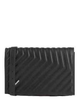 Balenciaga Medium-sized Leather Shoulder Bag - Black