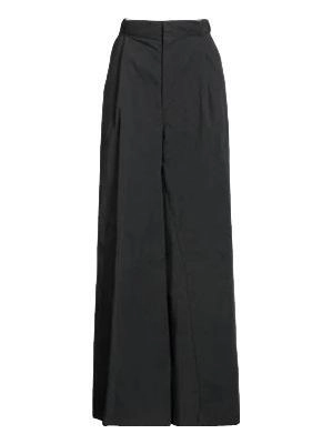 MAISON MARGIELA Solid Color Flared Pants - Black