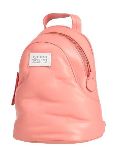 MAISON MARGIELA Leather Logo Backpack - Pink
