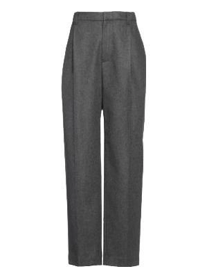 Brunello Cucinelli Simple Straight-leg Long Pants - Black
