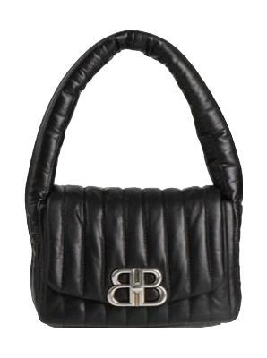 Balenciaga Medium Flap Handbag - Black