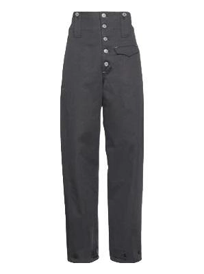 Isabel Marant Étoile High-waisted Straight-leg Jeans - Black