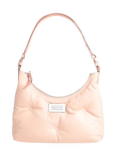 MAISON MARGIELA Minimalist Genuine Leather Underarm Bag - Nude