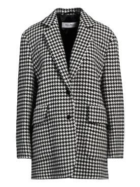 Max Mara Houndstooth Blazer - Black
