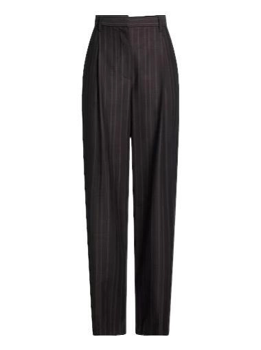 Brunello Cucinelli High-waist Loose-fit Dress Pants - Black