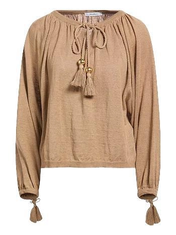 Max Mara Plain Colour Jumpers - Nude
