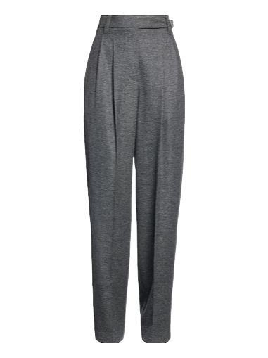 Brunello Cucinelli High-waist Slim-fit Dress Pants - Black