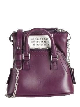 MAISON MARGIELA Leather Cross-body Bag - Red