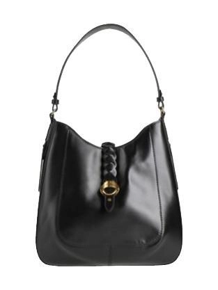 Isabel Marant Étoile Glossed-leather Hobo Bag - Black