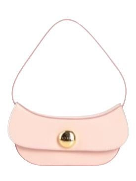 Marni Smooth Leather Shoulder Bag - Nude