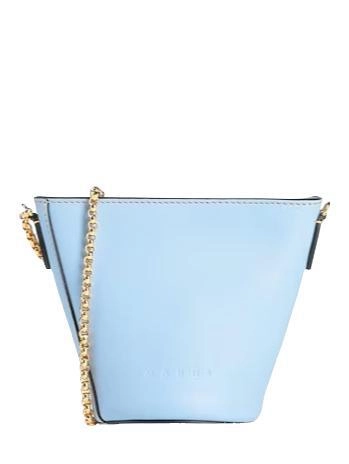 Marni Genuine Leather Bucket Bag - Blue