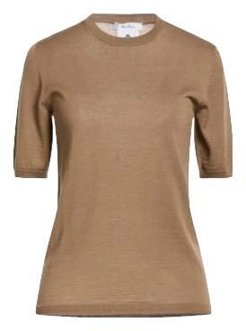 Max Mara Round-neck Knit Top - Brown