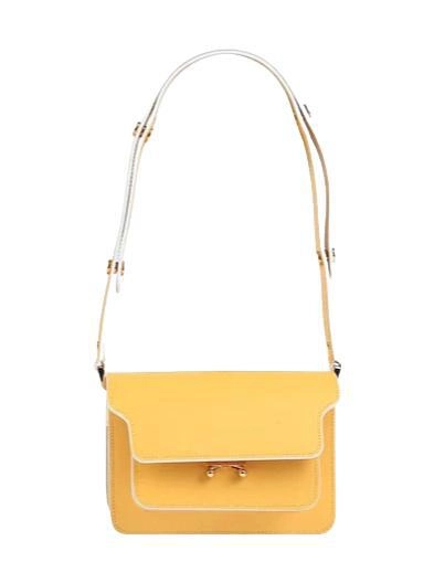Marni Minimalist Flap Bag - Yellow