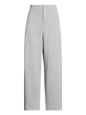 Max Mara High-waisted Straight-leg Knit Cropped Trousers - Gray