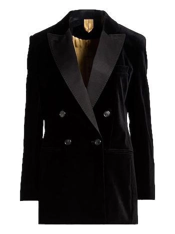 Max Mara Double-breasted Blazer - Black